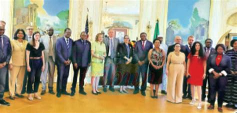 Cameroons Embassy In Usa Francophone Ambassadors Hosted