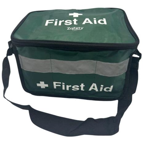 Large First Aid Bag With Shoulder Strap With Two Internal Compartments