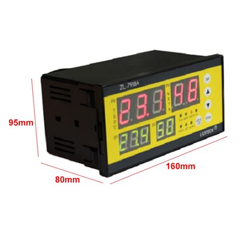 Digital Incubator Controller Temperature Humidity Grandado