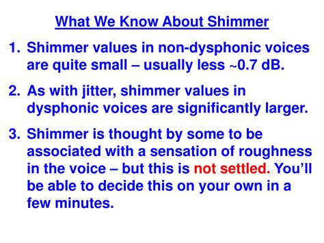 Ppt Pitch And Amplitude Perturbation Jitter And Shimmer Powerpoint
