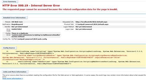 Solved Error There Is A Duplicate Systemwebextensionsscriptingscriptresourcehandler