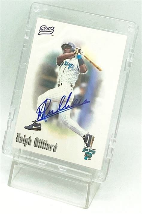 1996 Best Prospects Authentic Ralph Milliard Autograph Minors