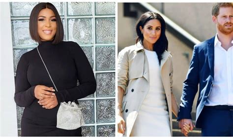 Making Mockery Of Real Life Prince Linda Ikeji Blasts Meghan Markle For Commonizing Prince Harry