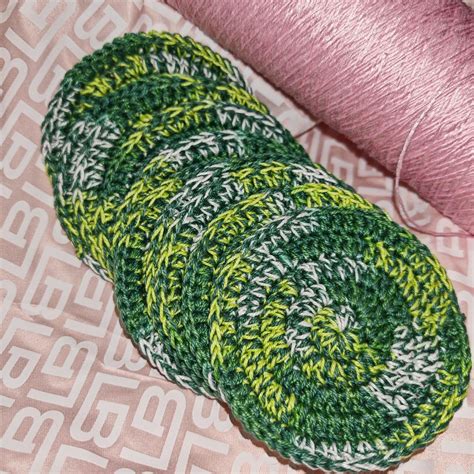 Set Of 10 Green Face Scrubbies Face Scrubbies Depop