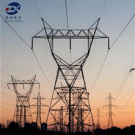 3 Legs Galvanized Steel Wind Turbine Tower Mast Triangular Lattice