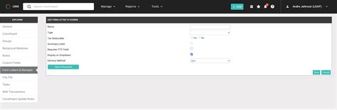 how to create and send summary letters salsa knowledgebase