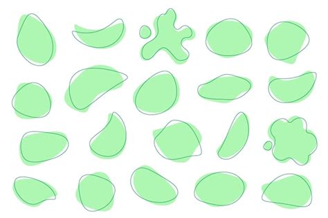 Premium Vector Abstract Organic Blob Shapes