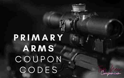 Primary Arms Coupon Code November 2025 Up To 30 Off Codes