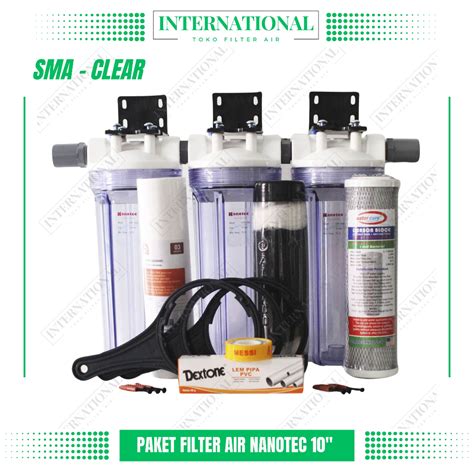 Jual Paket Filter Air 3 Tahap Sma Filter Air Pdam Filter Air Sumur Filter Air Keruh