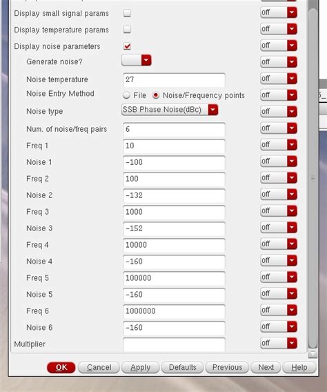 phase noise setup doesn t work in port vsource rf design cadence