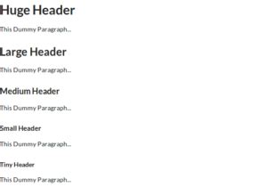 Semantic UI Header Add Icon Image Sub Header Inverted Header Colored