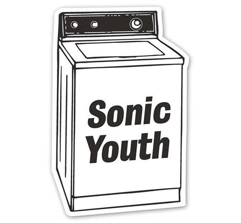 【楽天市場】sonic Youth Washing Machine Sticker ソニック・ユース ステッカー：lury