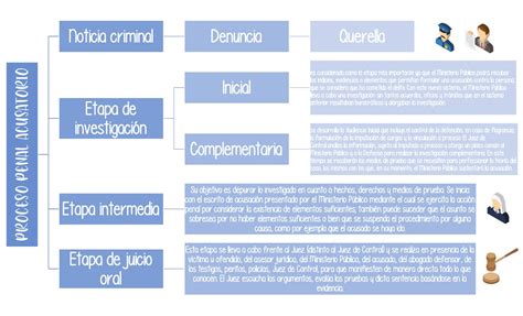 Mapa Conceptual Del Proceso Penal