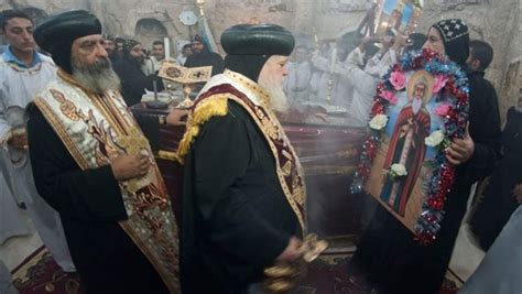 الكنيسة تنشر صور احتفالات دير الانبا شنودة بسوهاج