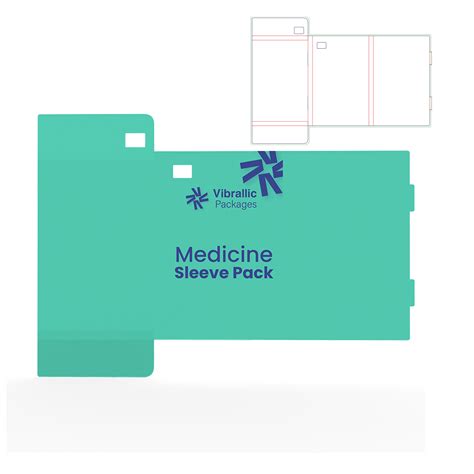 Medicine Sleeve Pack Vibrallic Packages