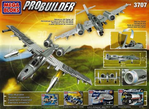 Mega Bloks 03707 Probuilder Air Force Warthog Decotoys