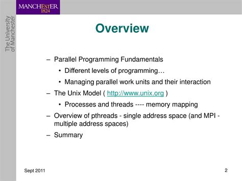 ppt comp60611 fundamentals of parallel and distributed systems