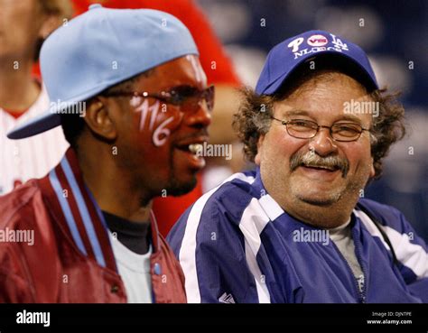 Oct 09 2008 Philadelphia Pennsylvania Usa Dodgers Fan Kevin