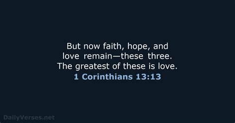 1 Corinthians 13 13 Bible Verse Web