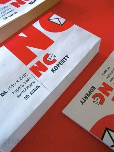 Nc Koperty Koperta Dl Biała Sk Folia 50szt Ceny I Opinie Ceneo Pl
