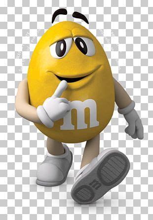 Mandms Yellow Mandm Stickers M And M Png Mandm Clipart