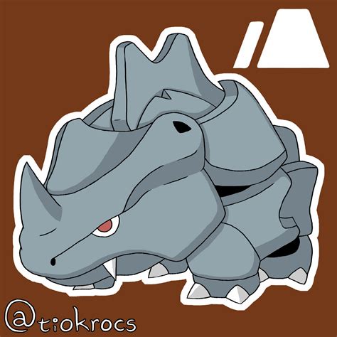 Rhyhorn By Tiokrocs On Deviantart