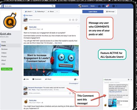 How To Set Up Auto Comment Reply On Facebook Chatfuel Blog