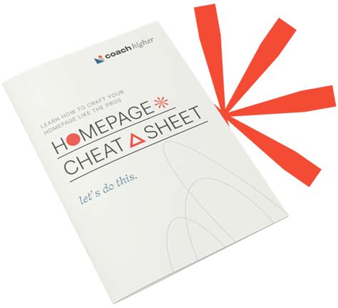 coach higher s cheat sheet all resources at your fingertips