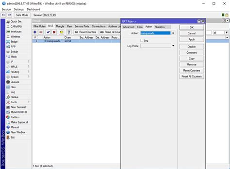 IT Mikrotik DHCP Client Configuration