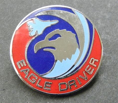 F 15 Eagle Driver Usaf Lapel Pin Badge 1 Inch Us Air Force Etsy