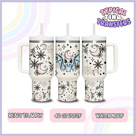 Frozen Bat 40oz Uvdtf Wrap Typical Tina Transfers