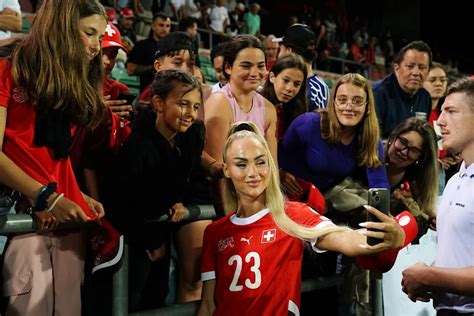 Swiss Soccer Star Alisha Lehmann In Images Yahoo Sports