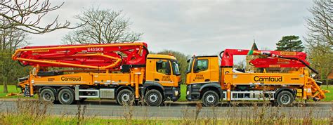 Concrete Pump Hire And Services Camfaud Concrete Pumps Ltd
