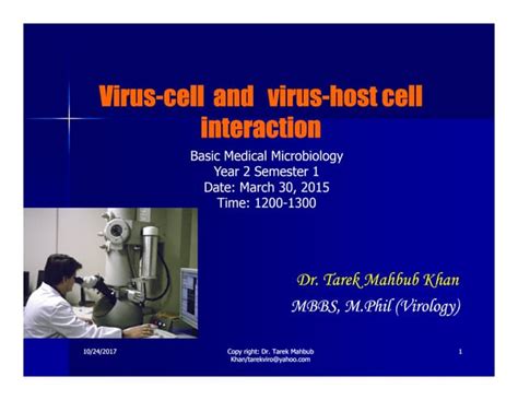 Virus Cell And Virus Host Interaction Virology 7 Pdf