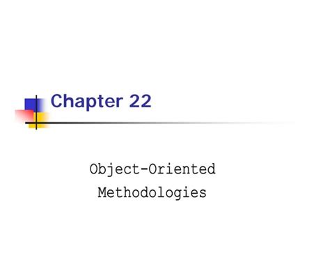 Chapter22object Oriented Methodology Pdf