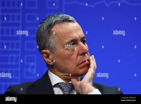 Ignazio Cassis Swiss Foreign Minister At The Ukraine Recovery