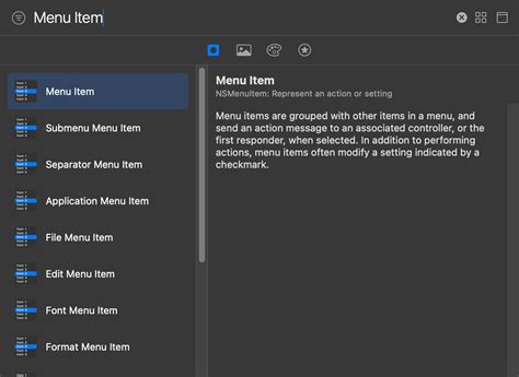 xcode how does one add additional items to nsmenu in interface
