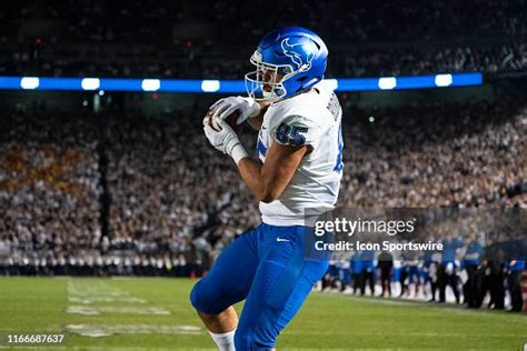 Buffalo Bulls Tight End Julien Bourassa Catches A Pass For A News Photo Getty Images