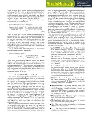 Astroimagej Image Processing And Photometric Extraction For Ultra