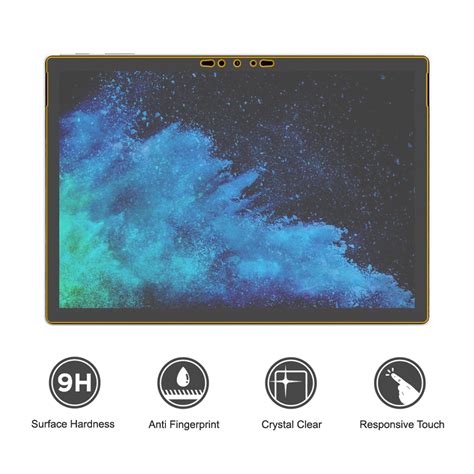 Tempered Glass Screen Protector For Surface Book 2 15 Inch