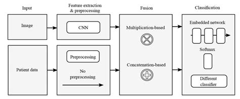 overview of the different fusing techniques in the main function blocks