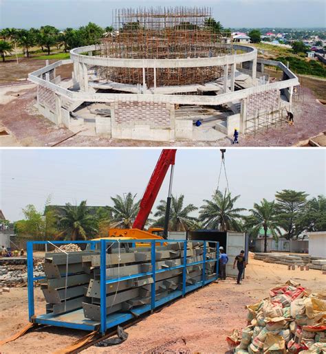 Rdc La Superstructure Du Temple Est Presque Terminée Bahá ís De