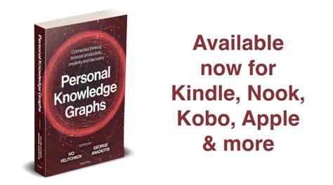 The Personal Knowledge Graph Book On Linkedin The ‘personal Knowledge Graphs Book Is Available