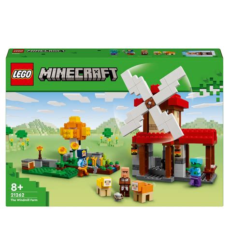 Set De Constructie Lego Minecraft 21262 Farma Cu Mori De Vant 462