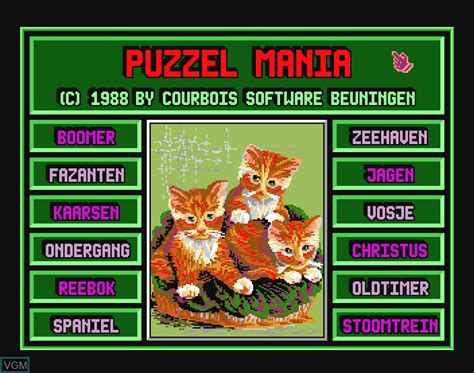 Puzzel Mania For Commodore Amiga The Video Games Museum