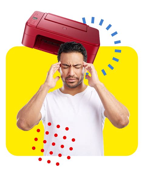 Man With Printer