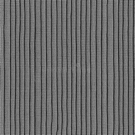 Ribbed Gray Knit Fabric Texture With Vertical Stripes And Soft Material