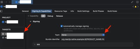 Reactnative Iosプロジェクトを実機デバイス上で実行するメモ
