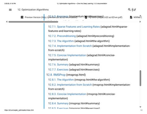 Optimization Algorithms Dive Into Deep Learning 103 Documentation