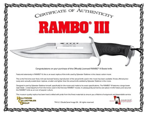 Rambo 3 Knife